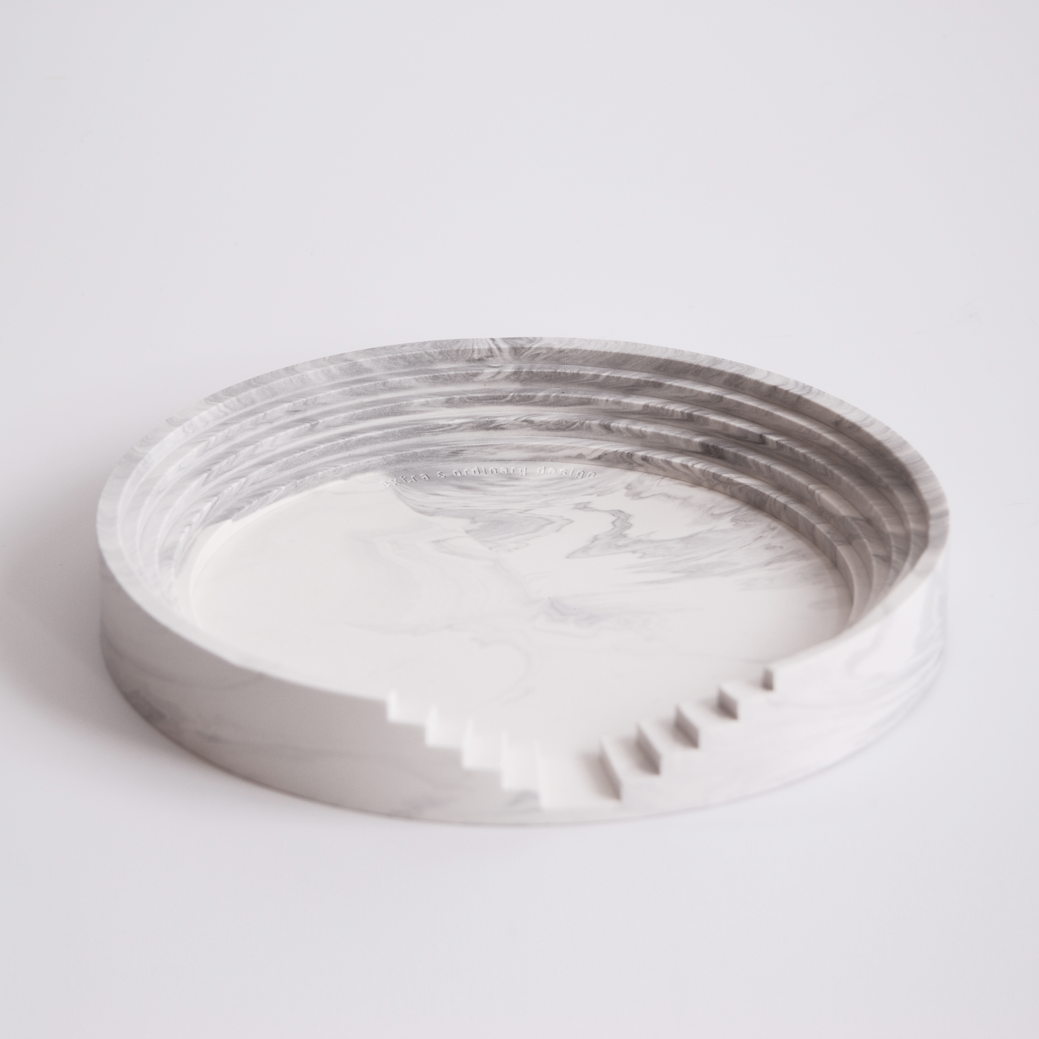 [SCALA] White Marble Accessory Tray – Extra&ordinary Design